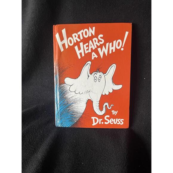 Other | Horton Hears A Who By Dr Seuss Some Writing In Book Pictured ...
